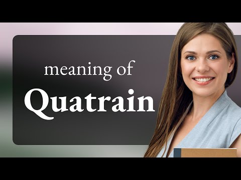 Quatrains: The Poetry Building Block