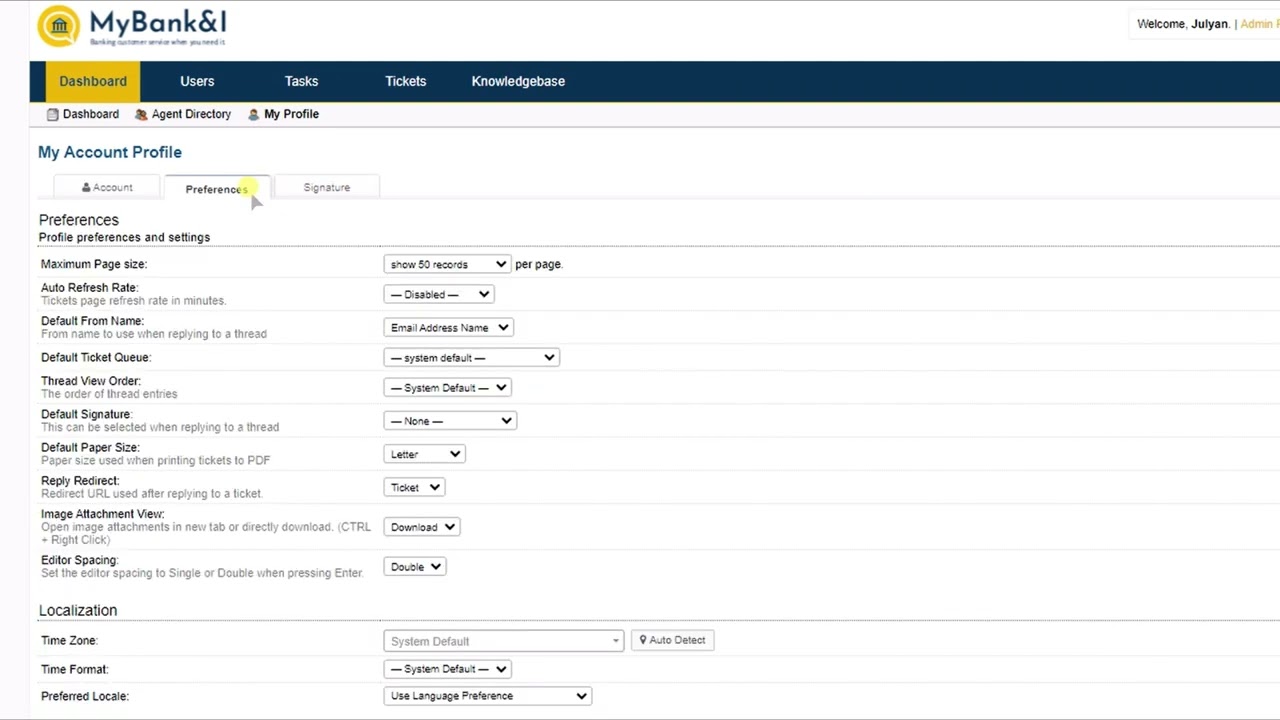 Knowledgebase Resource guide (Edit profile)
