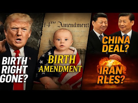 Trump’s Birthright Bombshell, Iran Strike Lies, and a China Trade Plot? | America’s Boiling Point