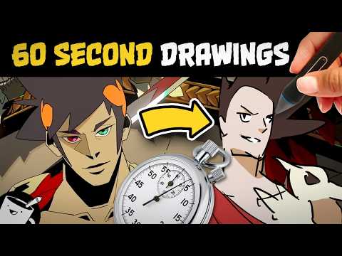 Drawing Characters in 60 Seconds (with Spencer Wan)