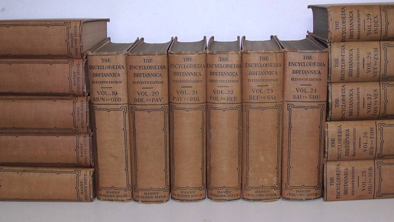 11th Edition Encyclopedia Britannica Download Link - Additional Update