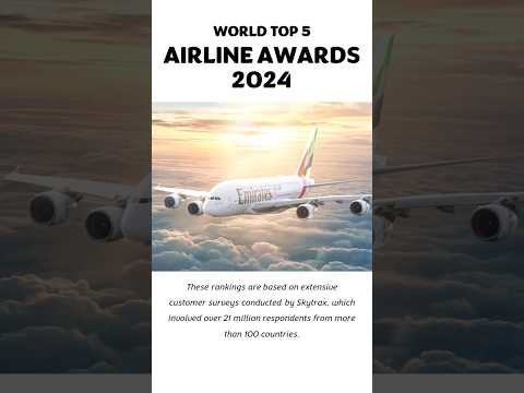 Top 5 airlines in the world for 2024