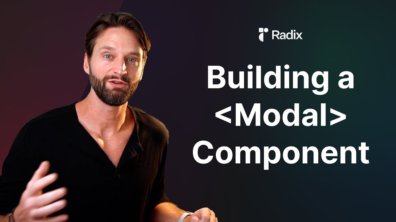 Reusable Modals with Radix UI