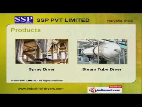 SPRAY DRYER and FLUID BED DRYER Exporter | SSP Pvt. Ltd., Faridabad