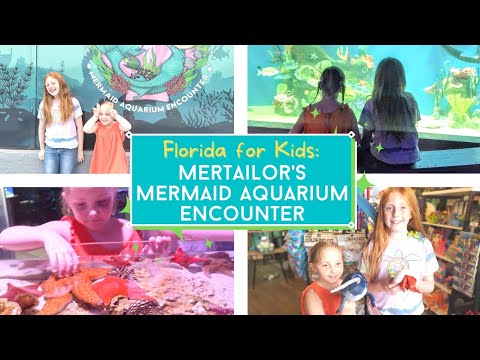FLORIDA FOR KIDS: Mertailor's Mermaid Aquarium Encounter (Seahorse; Shark; Starfish; Parrots & More)