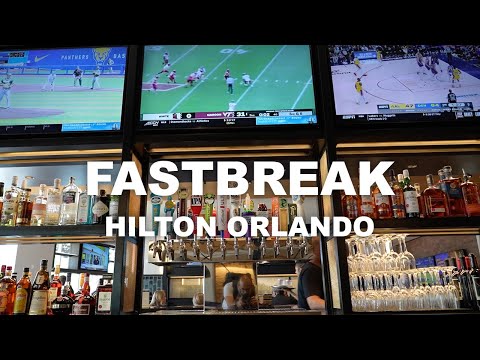 FastBreak Sports Bar at Hilton Orlando | Visit Orlando