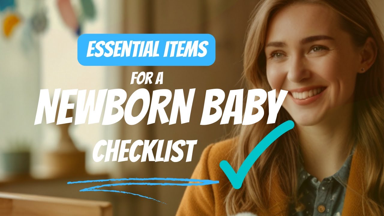 Essential Items for a Newborn Baby Checklist
