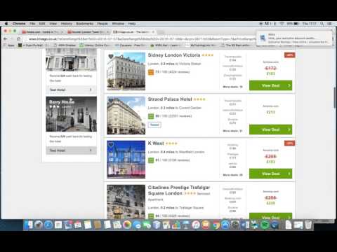 Subject A- Observation Booking.com vs Trivago.co.uk