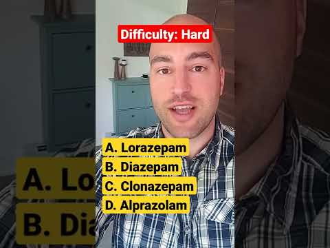 How well do you know BENZODIAZEPINES⁉️🤔 #shorts