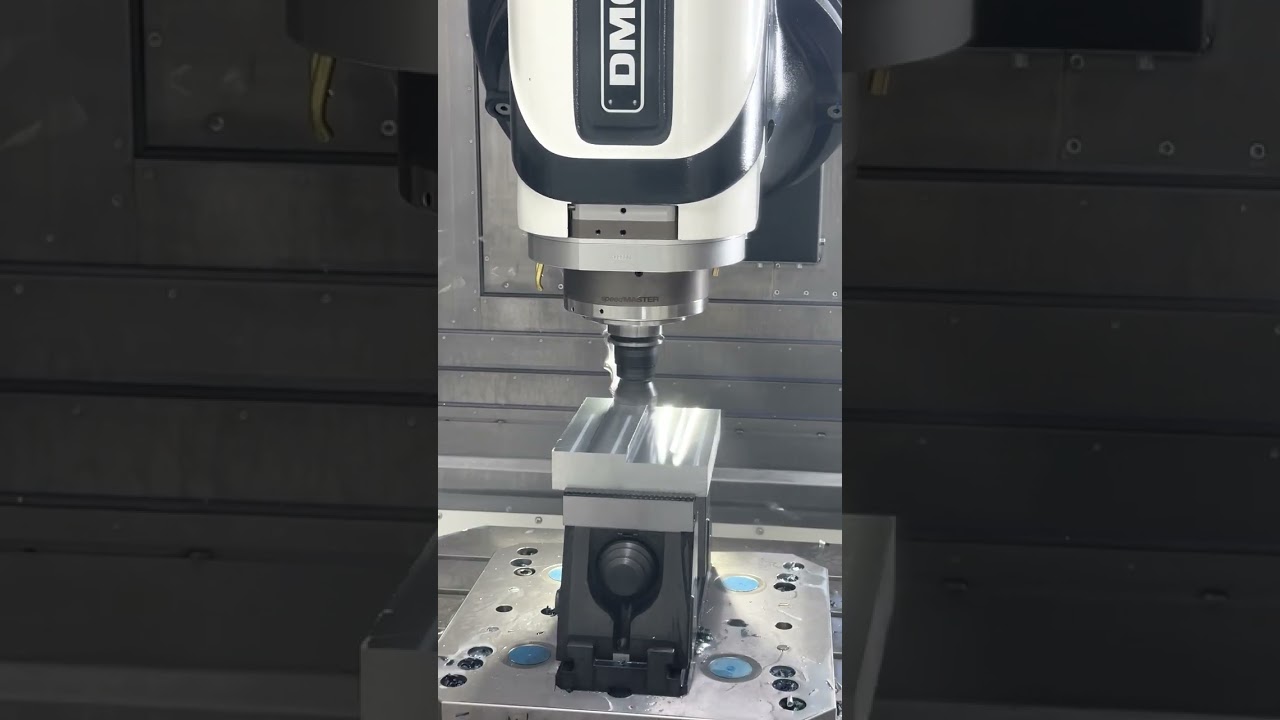 High feed milling with CERATIZIT Tools #shorts #short