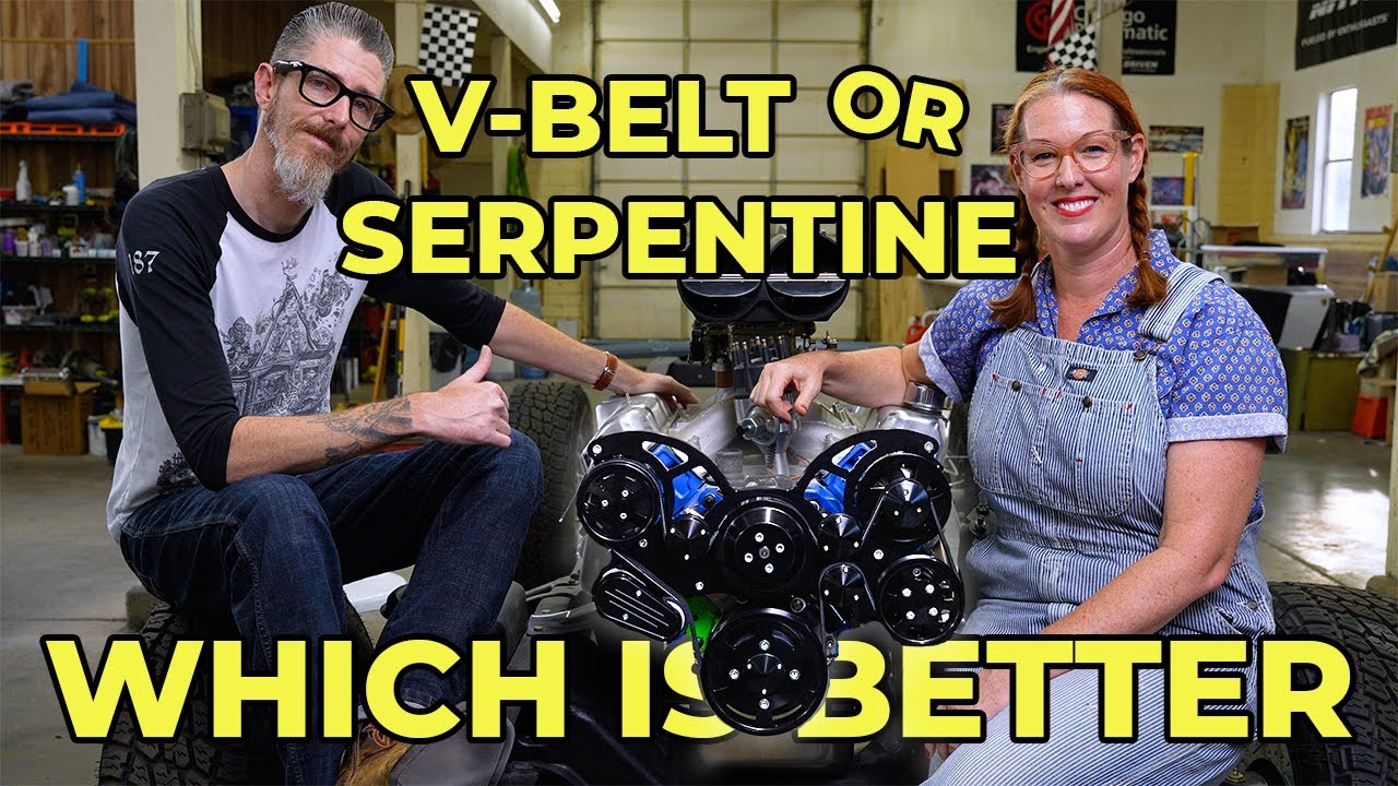 V-Belt vs Serpentine Engine Accessory System | Extra Good
