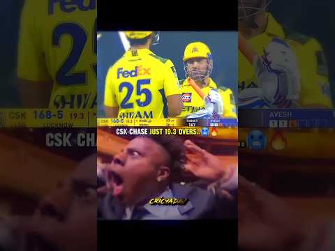 Csk Brilliant Comeback โ ๏ธ
