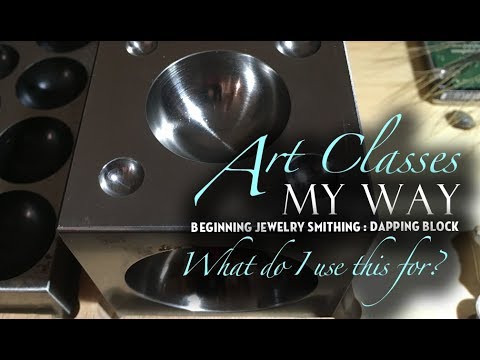 Beginning Jewelry Smithing: Dapping Block