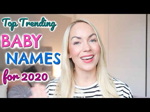 TOP TRENDING BABY NAMES! RISING BABY NAMES | EMILY NORRIS