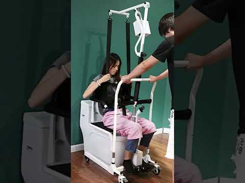 Senyang transfer chair manual patient lift for home use devices home wheelchair to bed transfer