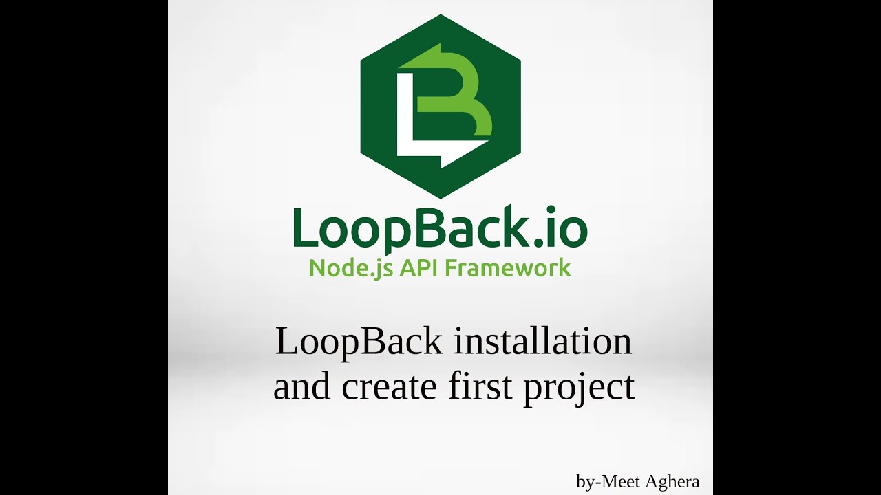 loopback -4 installation and create project