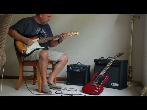 Fender Strat through a Crate XT15R