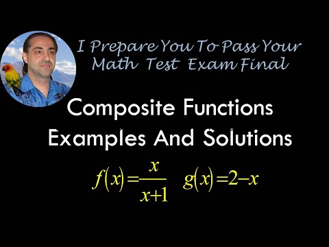 Composite Functions Examples And Solutions