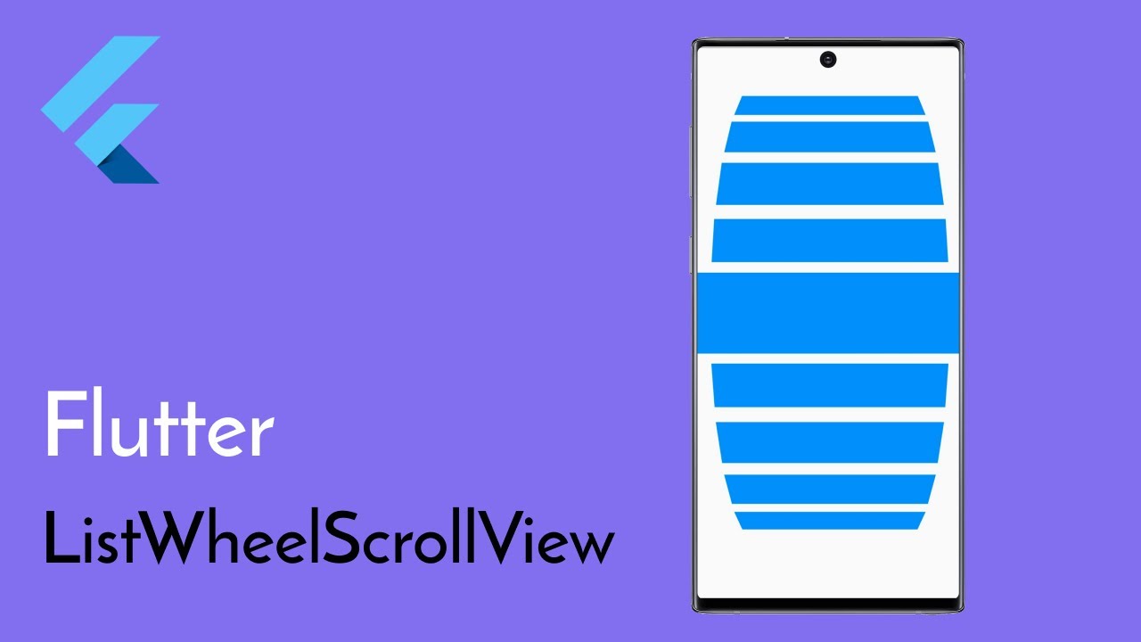 ListWheelScrollView - Flutter - Protorix Code