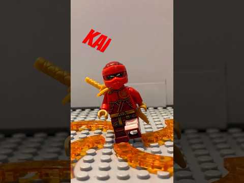 Lego Ninjago Kai And Zane Stopmotion #lego #nostalgia #ninjago #stopmotion #shorts #memes #fyp