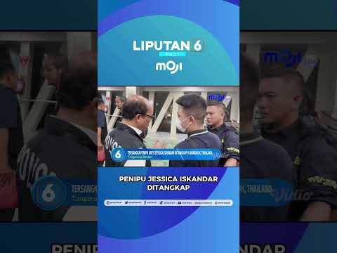 Penipu Jessica Iskandar Ditangkap! Ke Mana Larinya Uangnya? - Liputan 6 Pagi | Moji #shorts