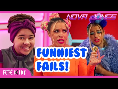 Nova’s Funniest FAILS! 😱 😂 | Nova Jones | RTÉ Kids