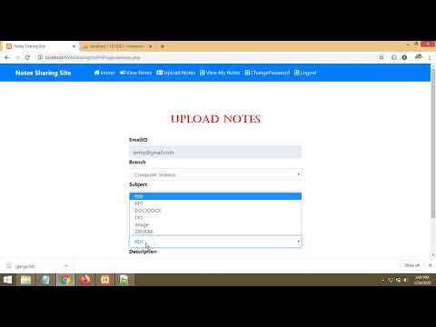 Learn Notes Sharing Site PHP MYSQLI | By Pankaj Panjwani - Mind Luster