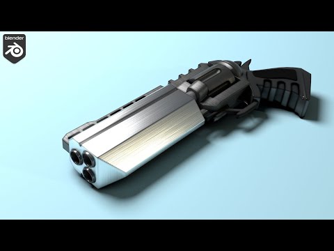 Brushed Metal in Blender - Procedural Texture