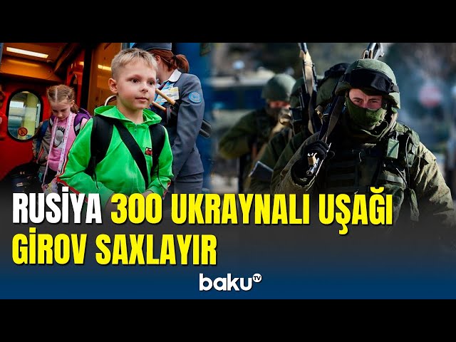 Rusiya bir vilayətdə 300 uşağı girov götürüb - VİDEO - Oxu.az