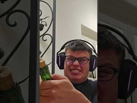 Sketch Breaks Wine Bottle