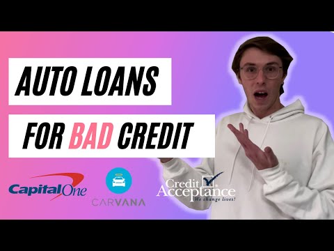 The BEST Auto Loans For BAD CREDIT (Bankruptcy and Repo OK!)