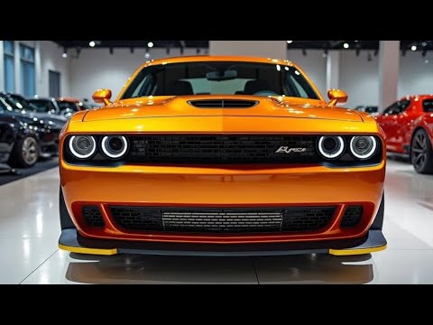2025 Dodge Challenger SRT Hellcat – The Final V8 Beast Returns with 717HP!