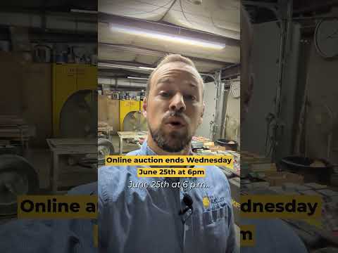Massive tool auction: Band Saws, Jointers, Drill Press & more
