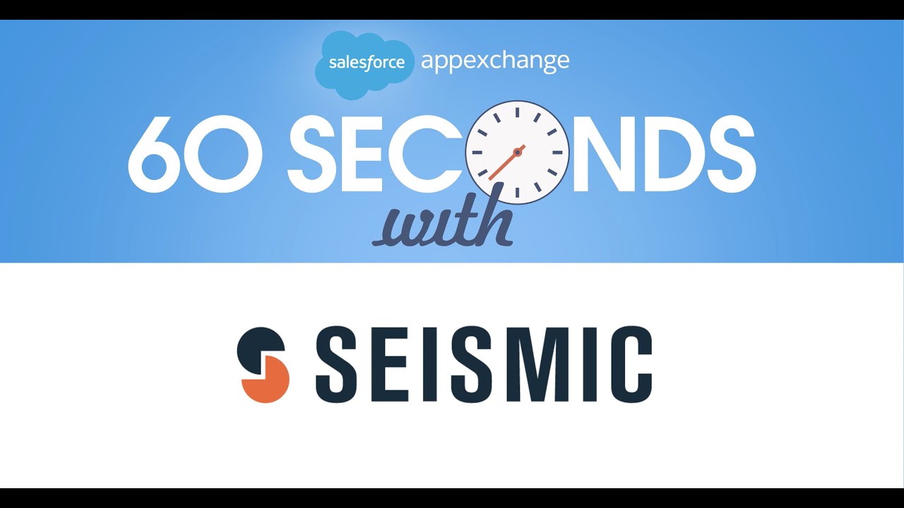 60 Seconds With Seismic Software