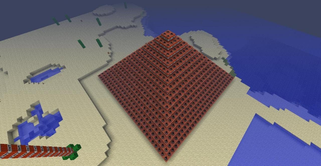 MINECRAFT TNT PYRAMID (1080p HD)