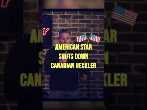 Comedian Mike Vecchione - “American Star Comedian takes down Canadian Heckler”
