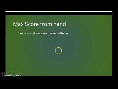 find max score from tiles