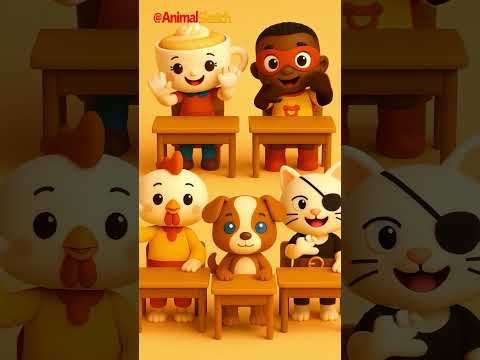 Wave Hello, Wave Goodbye Children Song 👋 Fun Nursery Rhymes For Kids 🎶