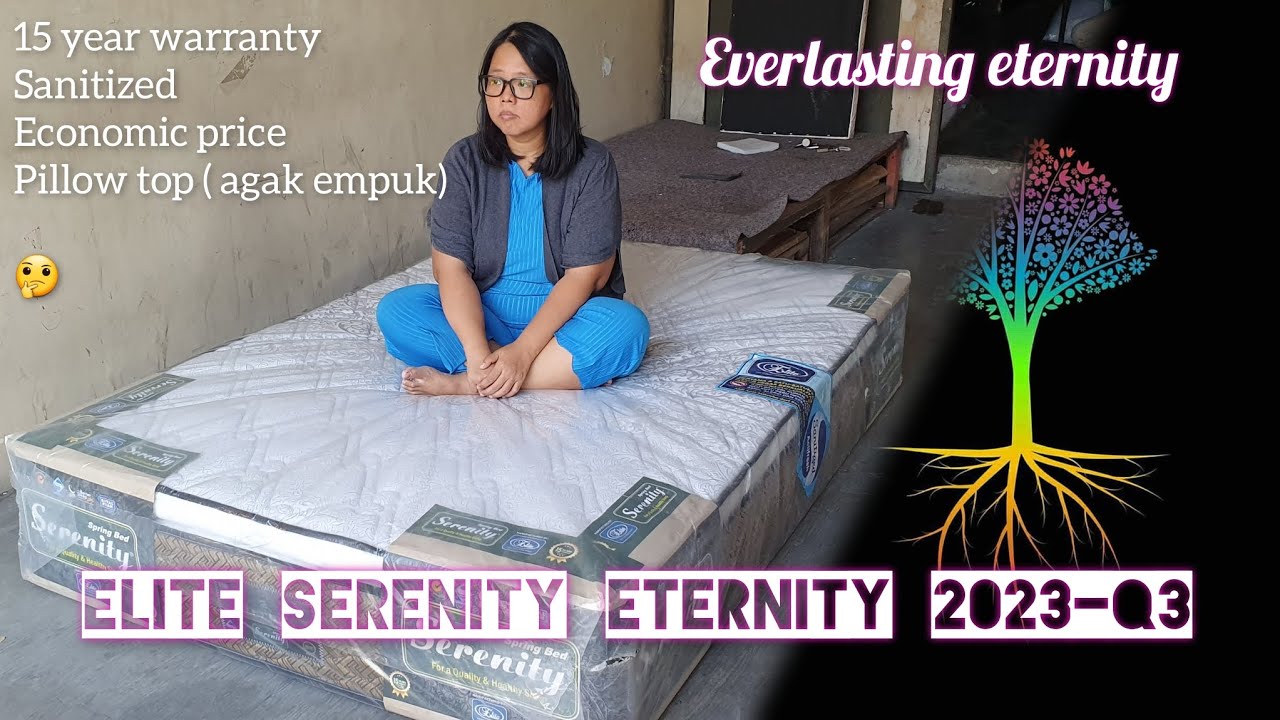 New Elite Eternity Serenity 2023 Q4 ( kasur Spring bed best seller elite)