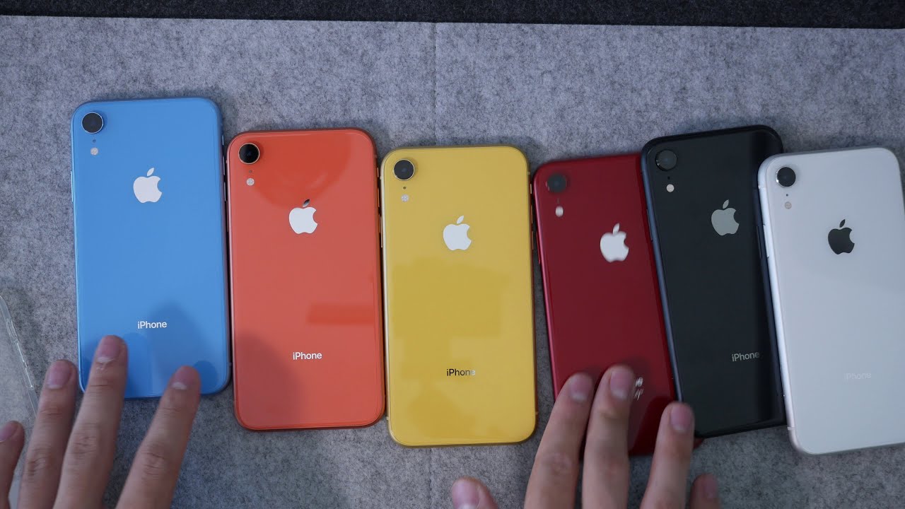 iPhone XR: All Colors In-Depth Comparison & Overview! by Daniel Romero ...