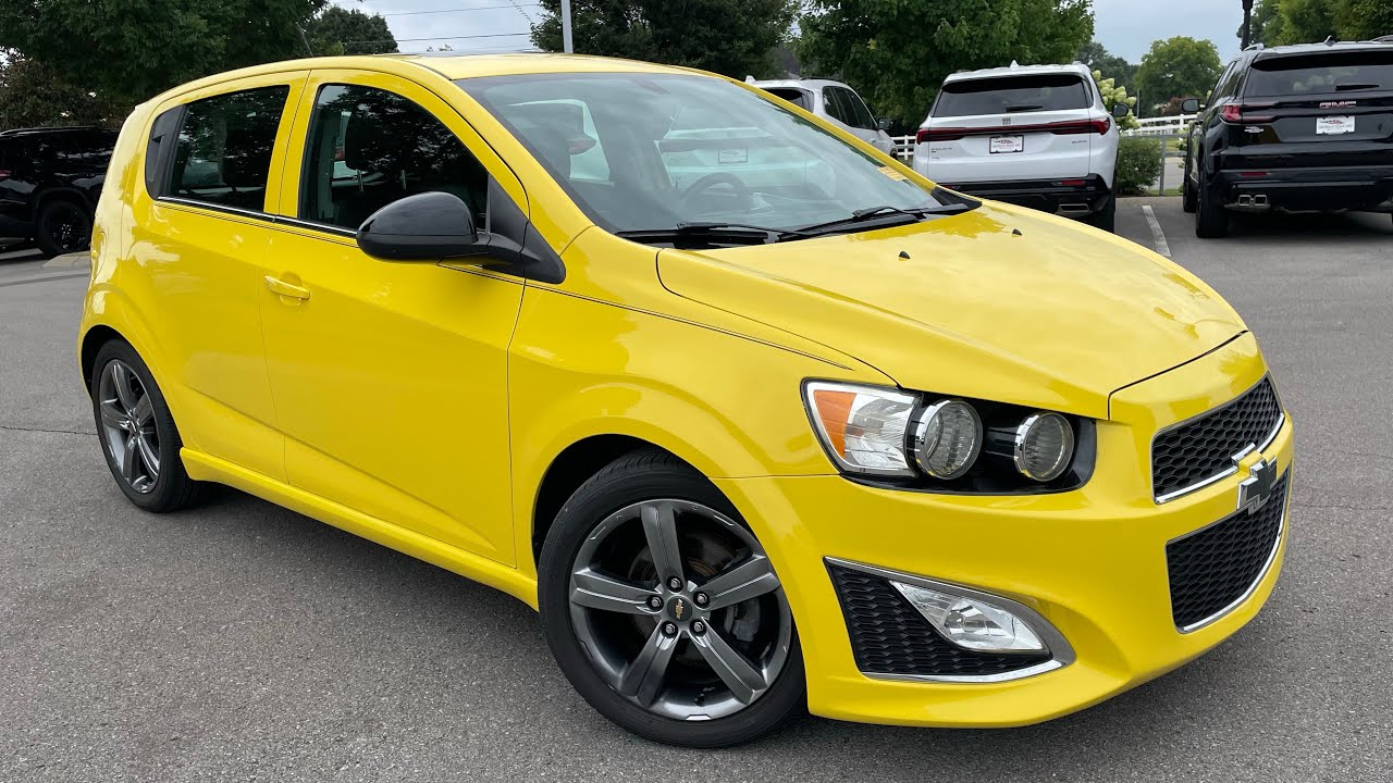 2016 Chevy Sonic RS Hatchback 1.4T POV Test Drive & Review