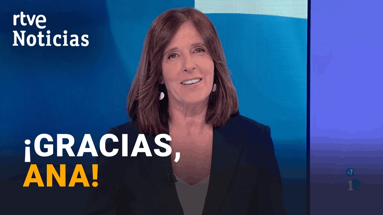 ANA BLANCO: Presents her last 'Weekly Report' after spending more than 30 years at RTVE