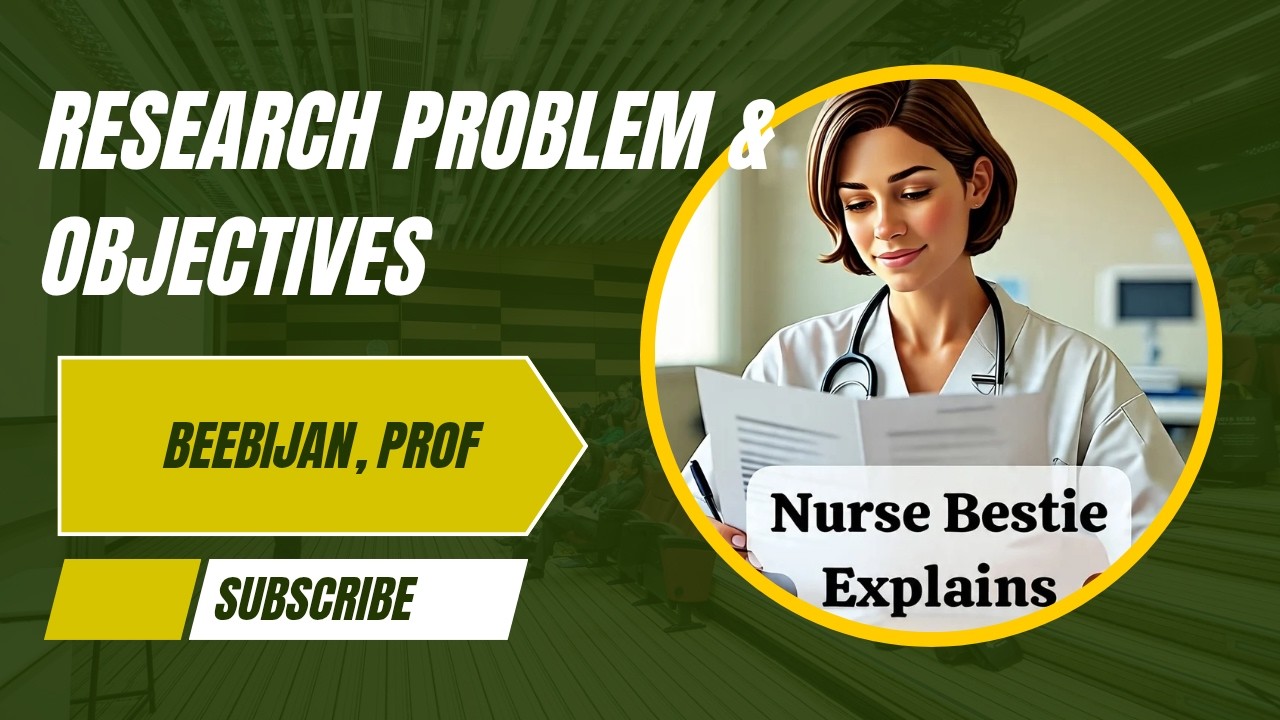 Research unit 2, Research Problem and Objectives