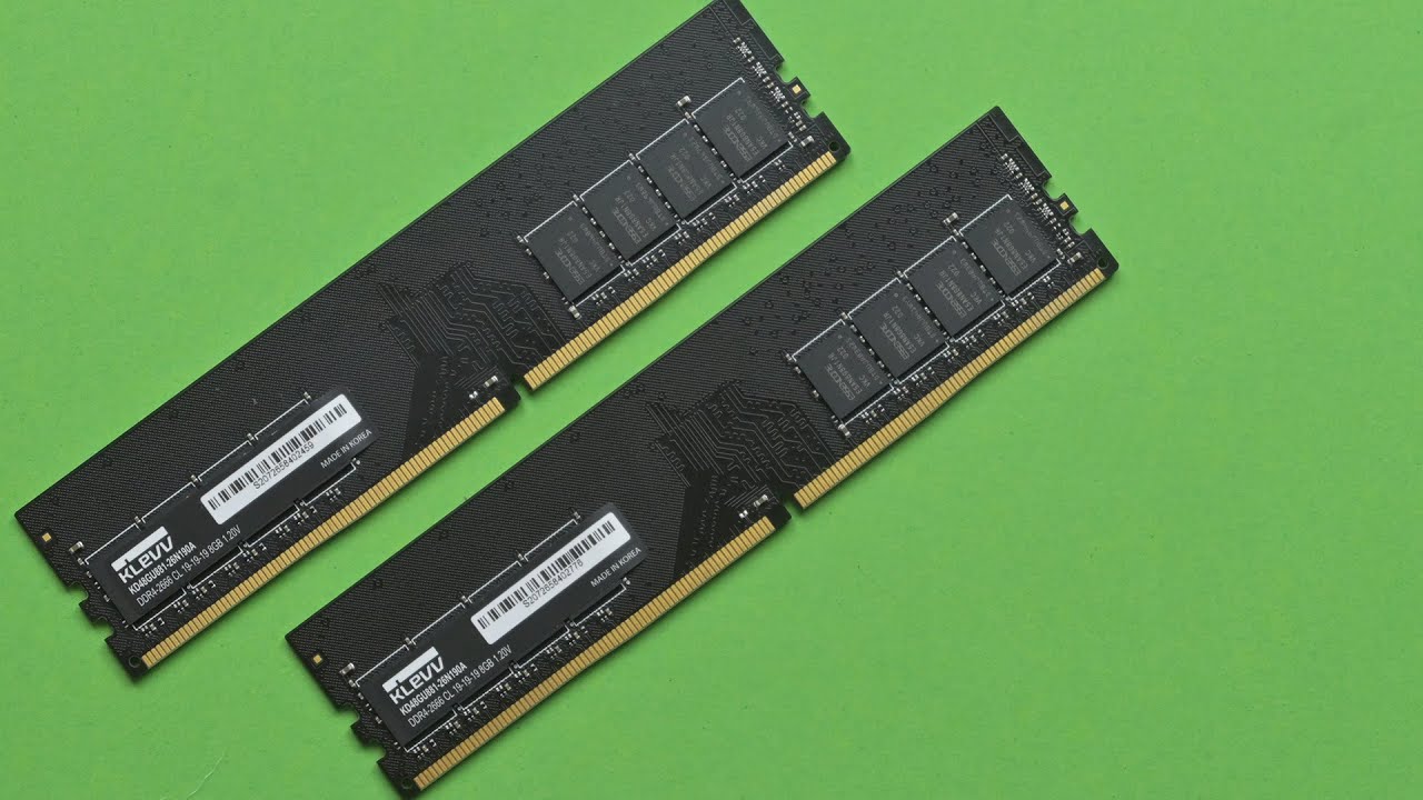 Ram Desktop Klevv (KD4AGUA8M-26N190A) 16GB (1x16GB) DDR4 2666Mhz