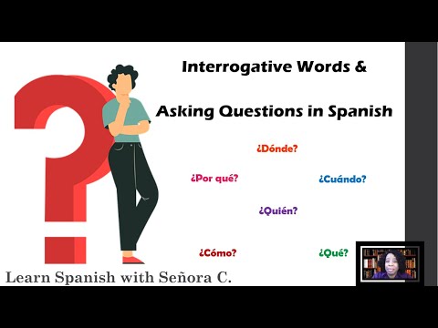 Interrogative Words & Asking Questions in Spanish (Spanish for beginners)