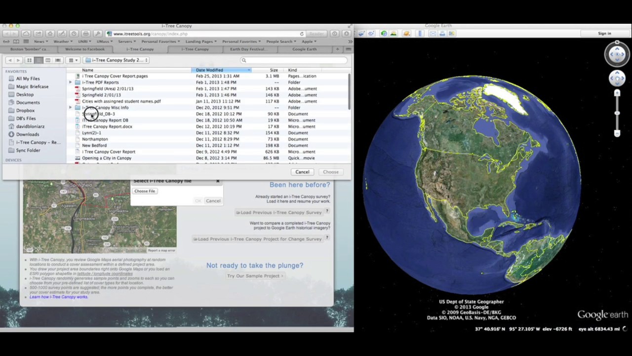 i-Tree Canopy - Land Cover Change Analysis - Part 1