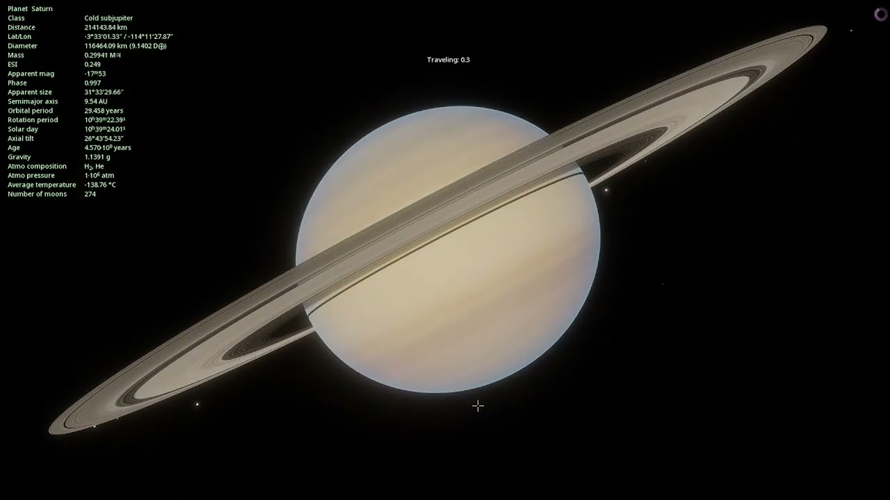 SpaceEngine on Linux (showcase)