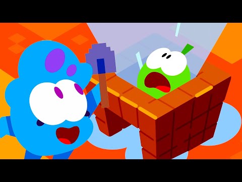 Om Nom Stories π MINECRAFT GAME l Cartoon For Kids Super ToonsTV
