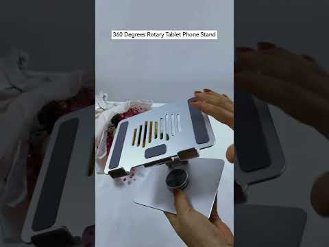 Ergonomic Adjustable Aluminum Tablet Stand Mobile Phone Holder Foldable