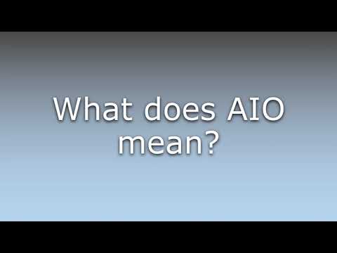 What does AIO mean?